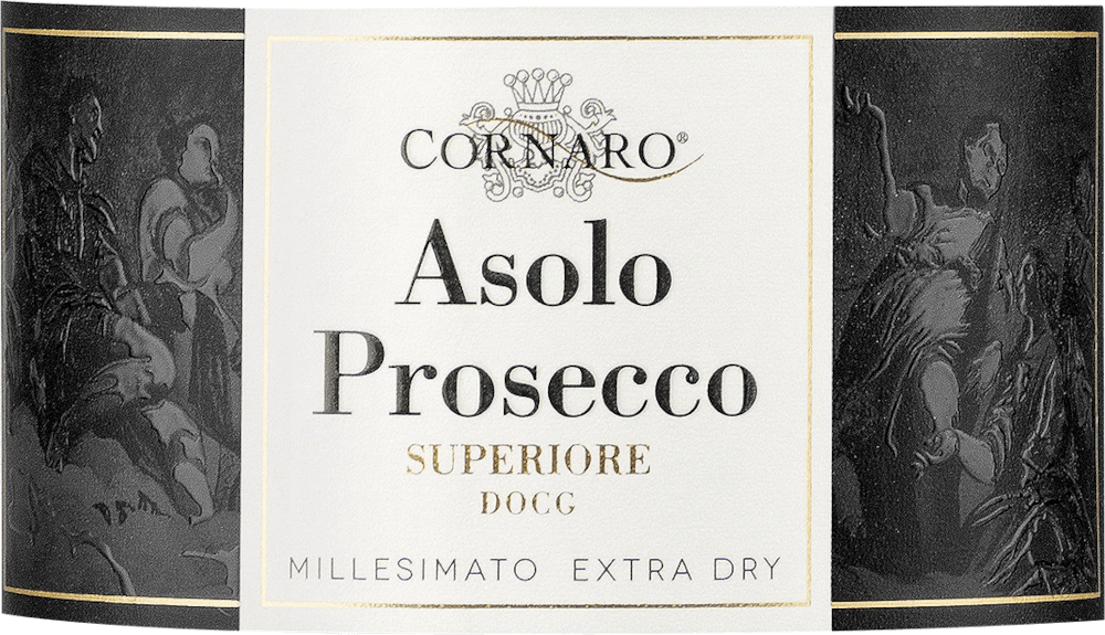 Cornaro Prosecco Spumante Superiore extra dry Asolo DOCG - Montelliana ...